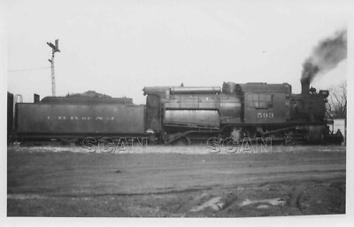 9G899 RP 1940s CRR CNJ CENTRAL RAILROAD OF NEW JERSEY CAMELBACK LOCO ...