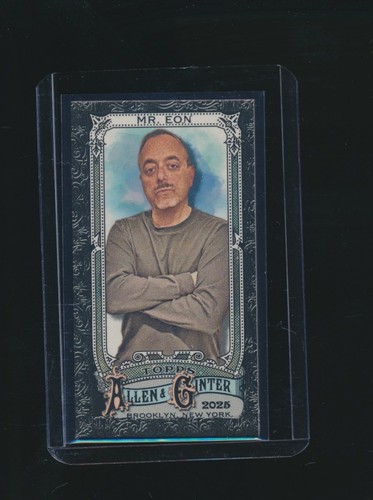 MR. EON 2025 TOPPS ALLEN & GINTER MINI BLACK BORDERED PARALLEL #198 | eBay