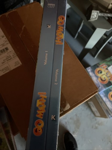 Go Math! Volume 1 & 2 Grade K By HOUGHTON MIFFLIN 2015 NEW..Free ...