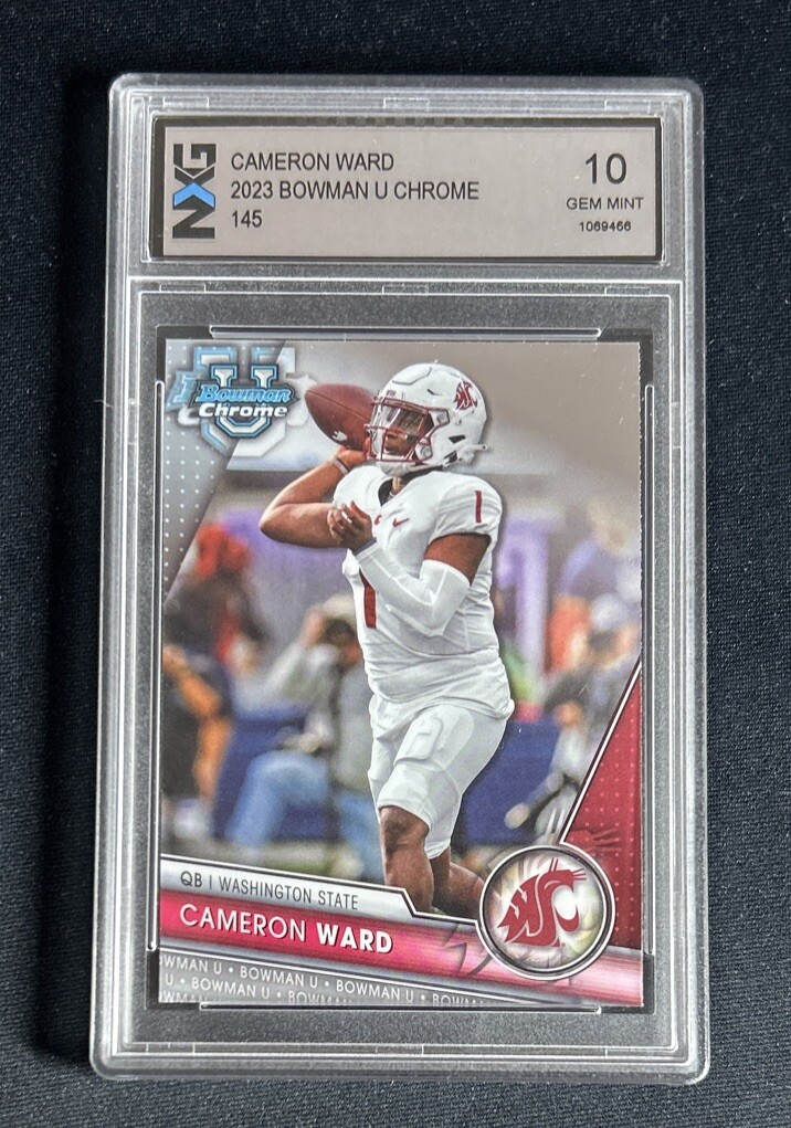 2023 Bowman University Chrome - Cameron Ward #145 (RC) for sale online ...