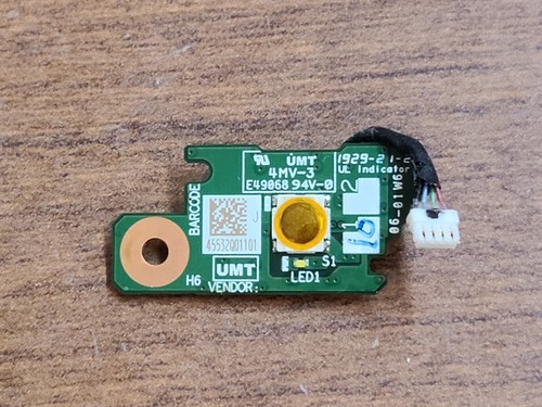 ORIGINAL LENOVO THINKPAD X1 CARBON 6TH GEN POWER BUTTON BOARD NS-B483 ...