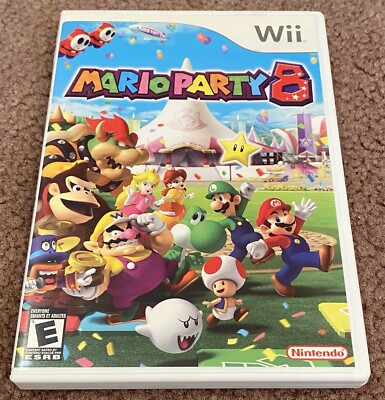 Mario Party 8 Nintendo Wii Complete In Box CIB Tested Working ...