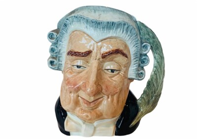Royal Doulton toby mug cup jug Limited England figurine vtg Lawyer ...