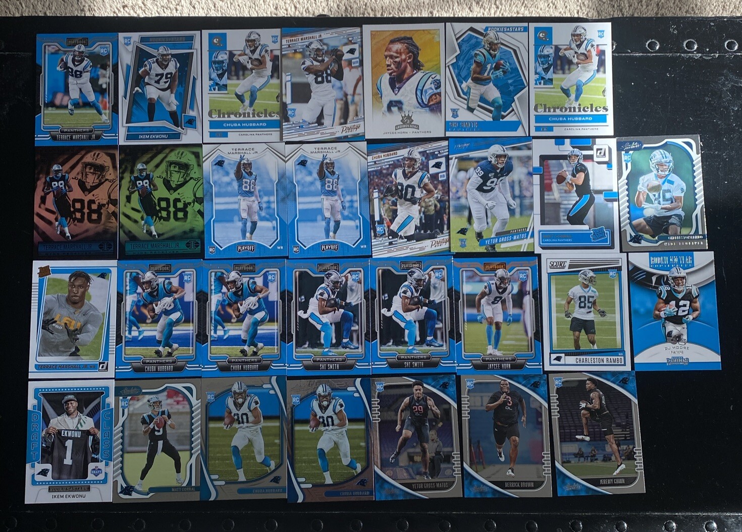 Carolina Panthers Panini Rookie Card Lot 30 Football Cards | eBay