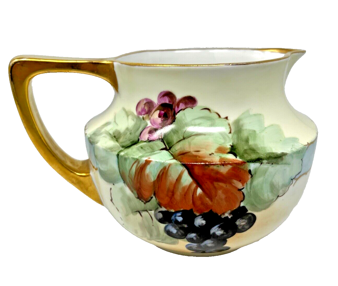 Antique Austrian P H Leonard Porcelain Hand Painted Lemonade/Cider ...