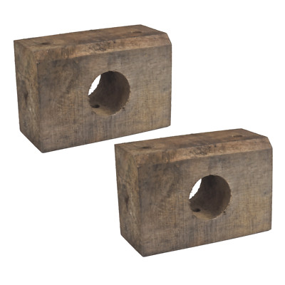 Timber Bearing Block 220x145x90 - Oak Wood Block - To suit Twose Land ...