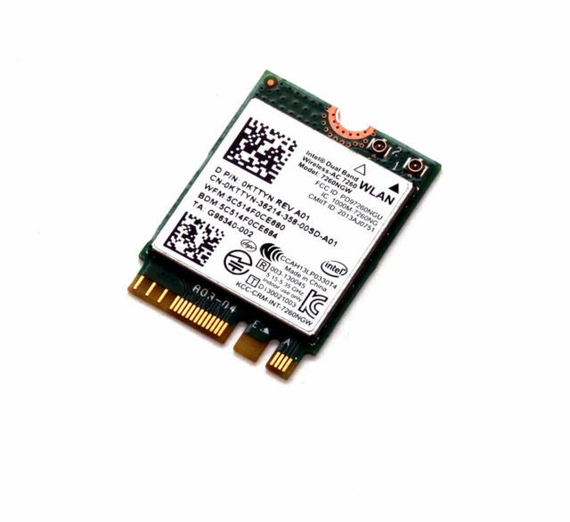 Dell Optiplex 9030 AIO Intel Wireless WiFi Card 7260ngw GPFNK 0GPFNK ...