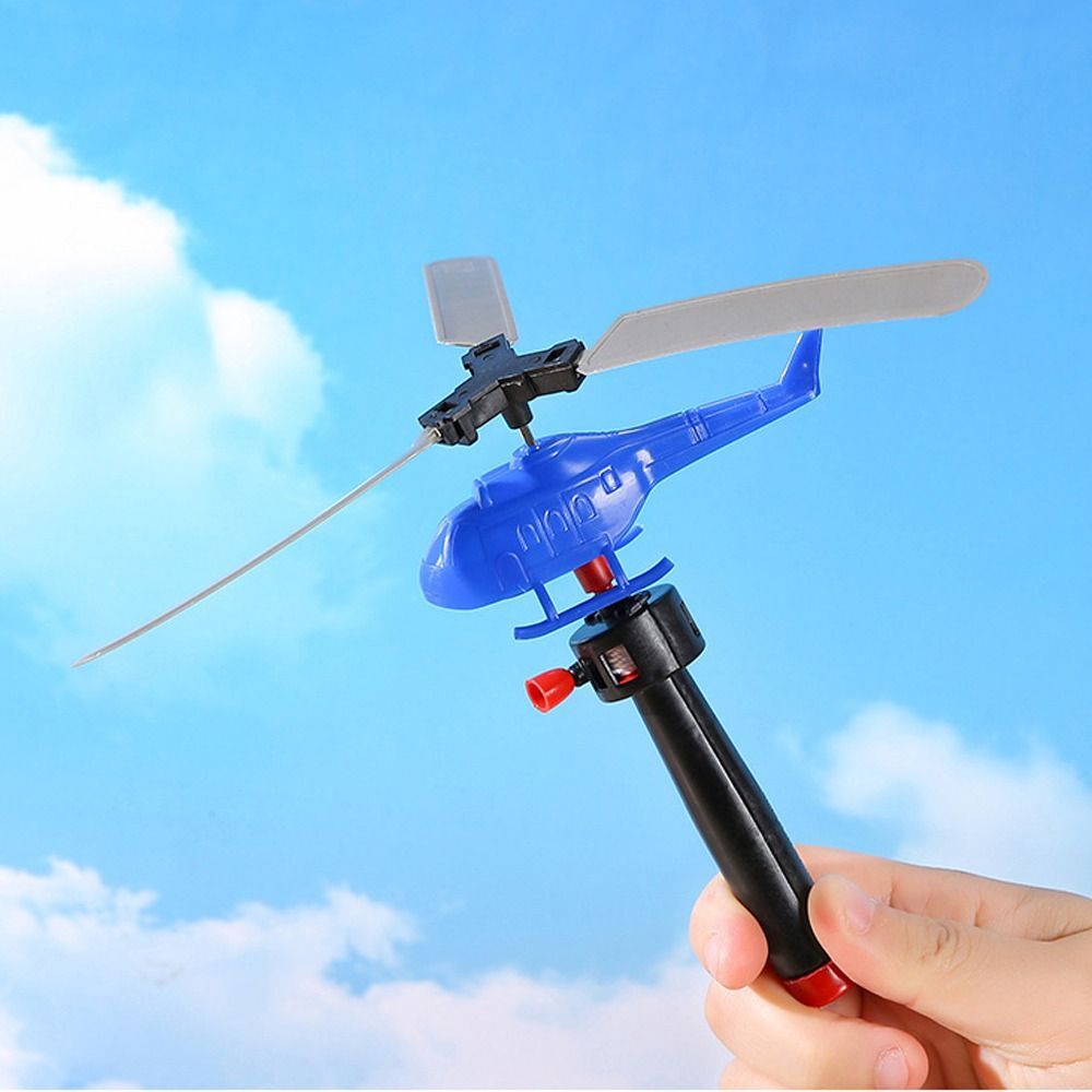 Handle Handle Pull Line Helicopter Pull Wire Outdoor Airplane Toy ...