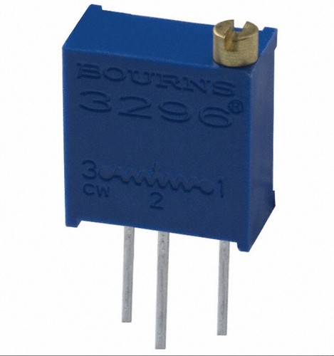 BOURNS 3296W-1-501 Qty of 20 per Lot 500 Ohm 10% 0.5W 20T TA Cermet | eBay
