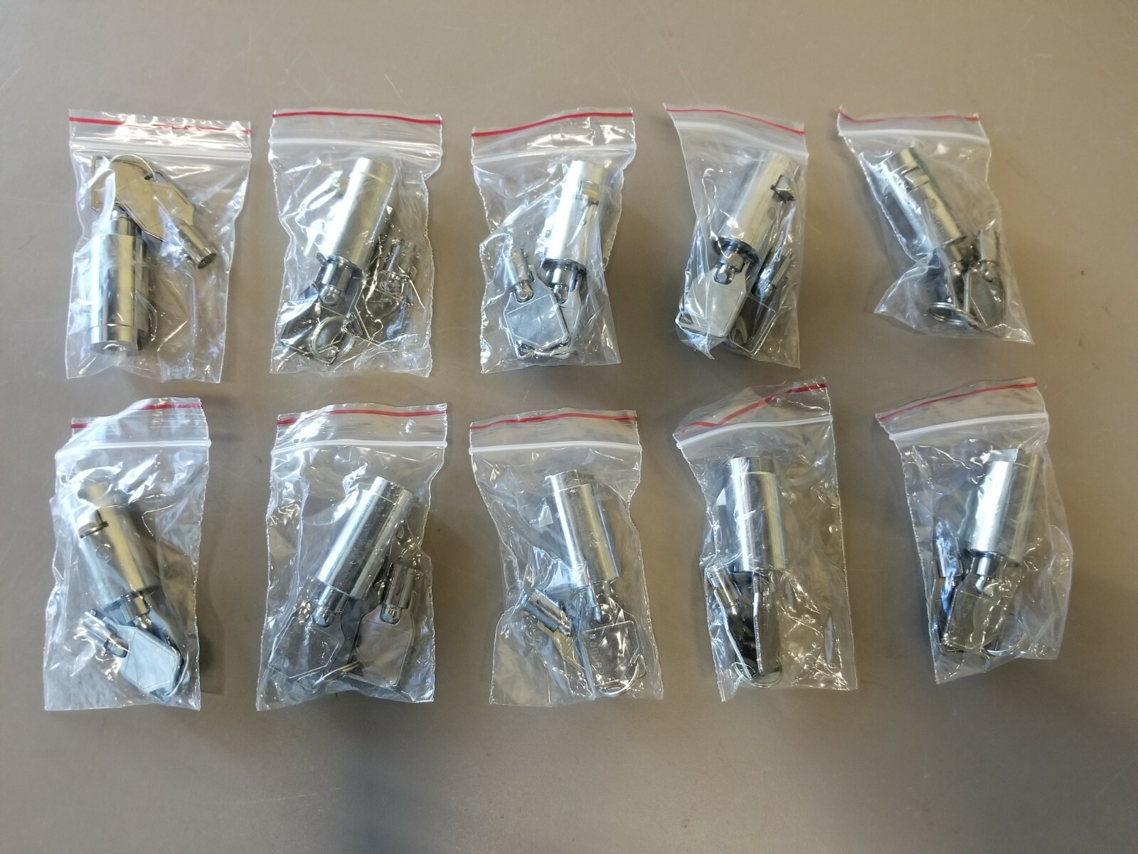 10 Brand new lock cylinder tubular standard locks for soda / snack ...