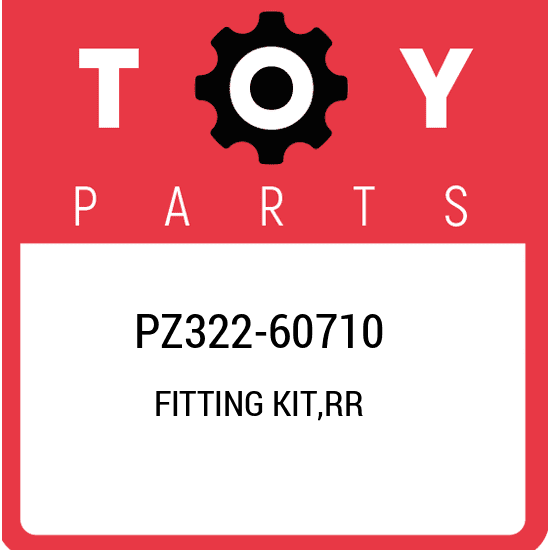 Pz322-60710 Toyota Fitting Kit RR PZ32260710 Genuine OEM Part for sale ...