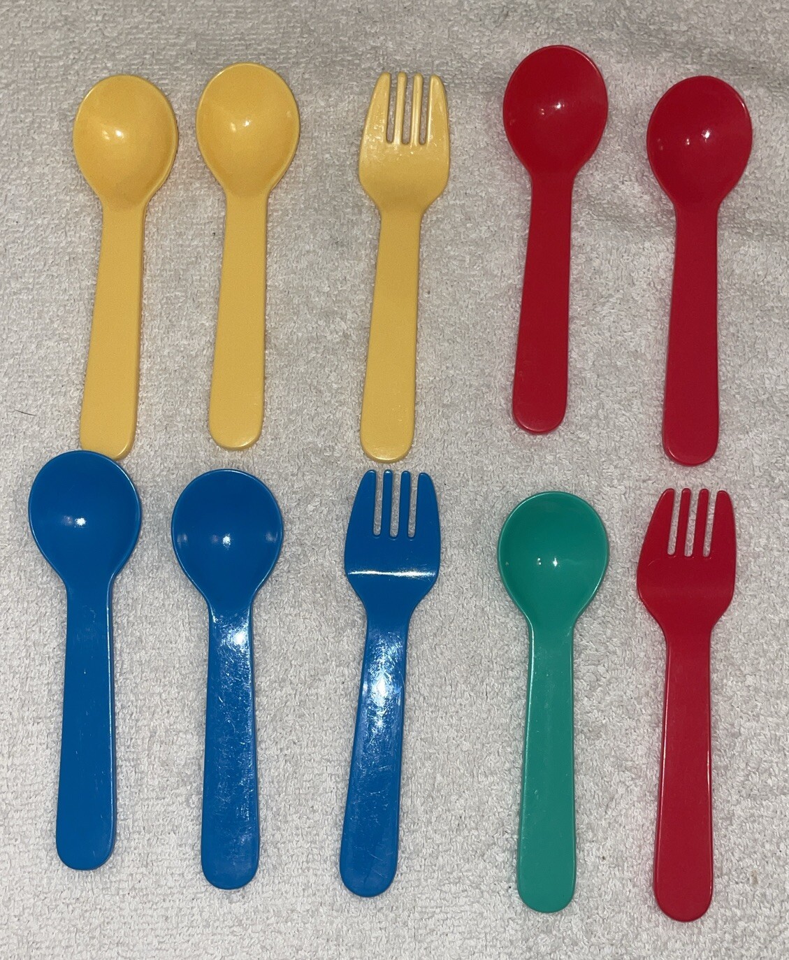Lot Of 10 Pretend Play Kids Toy Silverware Utensils | eBay