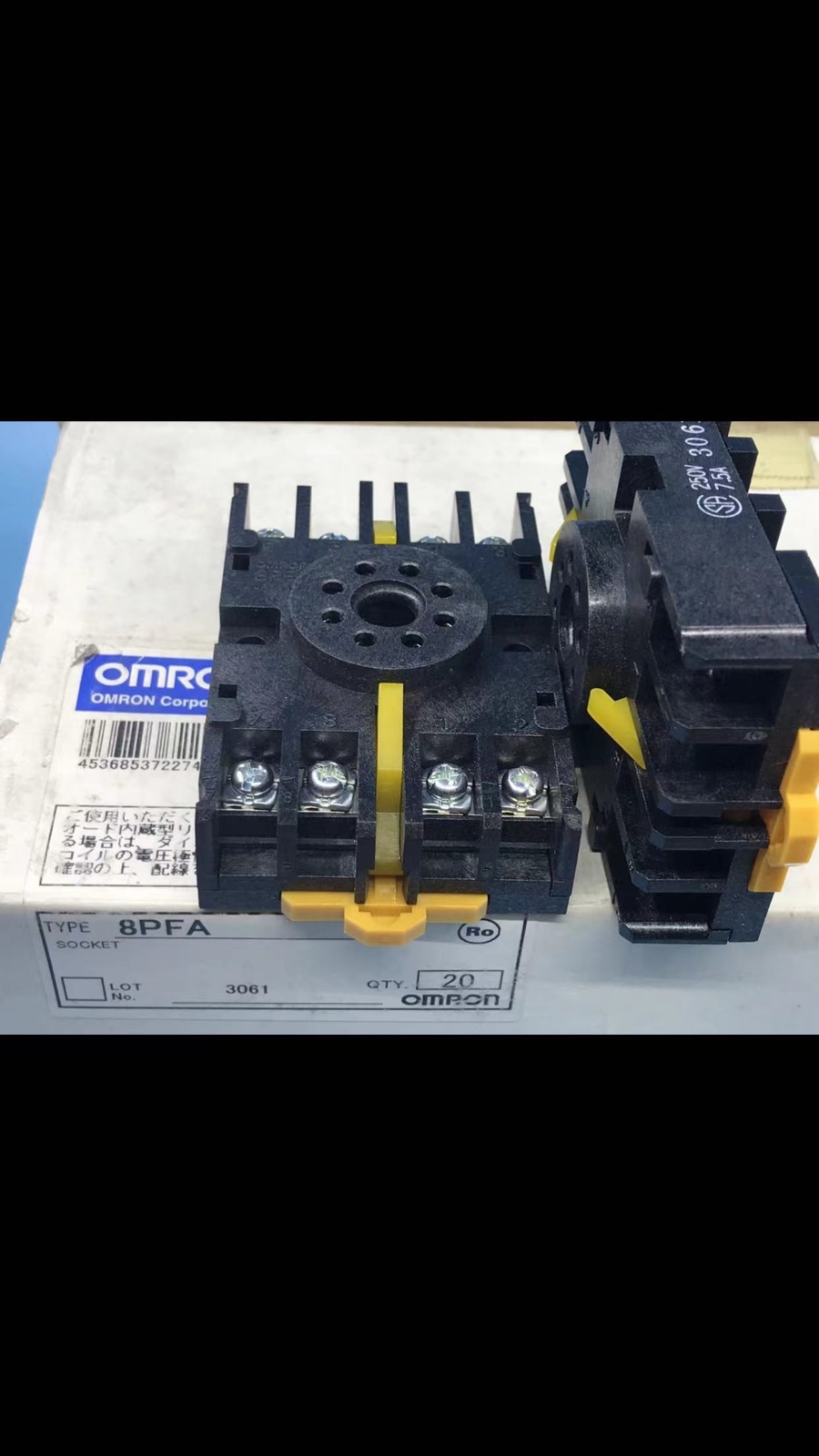 Omron 8PFA1 Relay Socket for G4Q-212S 8 Pins x 1pc | eBay