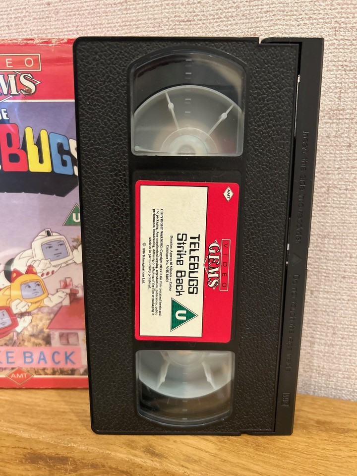 Telebugs Strike Back VHS | Vintage The Telebugs Cartoon 1980's | Tele ...