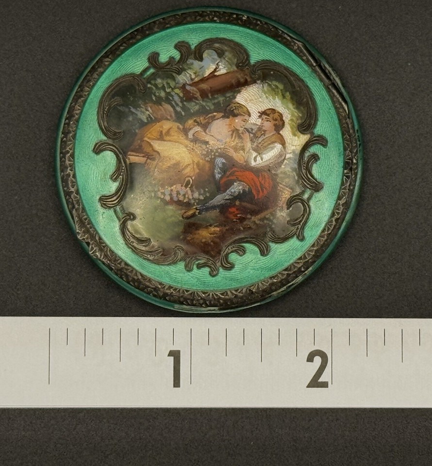 Vintage Victorian Compact | eBay
