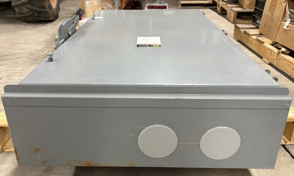 Square D H326NR 600A 240V 3R Disconnect With (3) FRN-R-600 Fuses (used ...