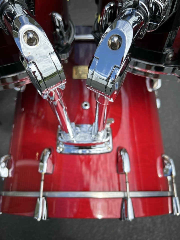 Pearl Masters Custom Extra maple Rare Color 5 Piece Drum Set | eBay