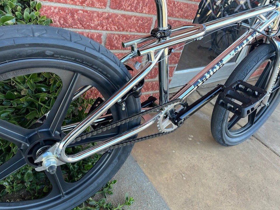 2017 Hutch Trick Star Frame Set JDB Chrome (and bars) | eBay
