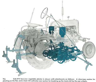 Row Builder Disc Farmall Cub Used Tractors » White's Farm Supply