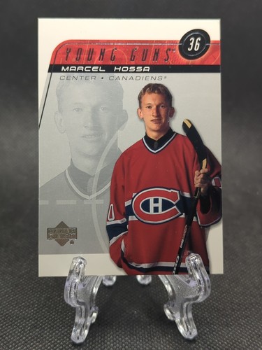 2002-03 Upper Deck Marcel Hossa Young Guns Rookie Card #210 Canadiens ...