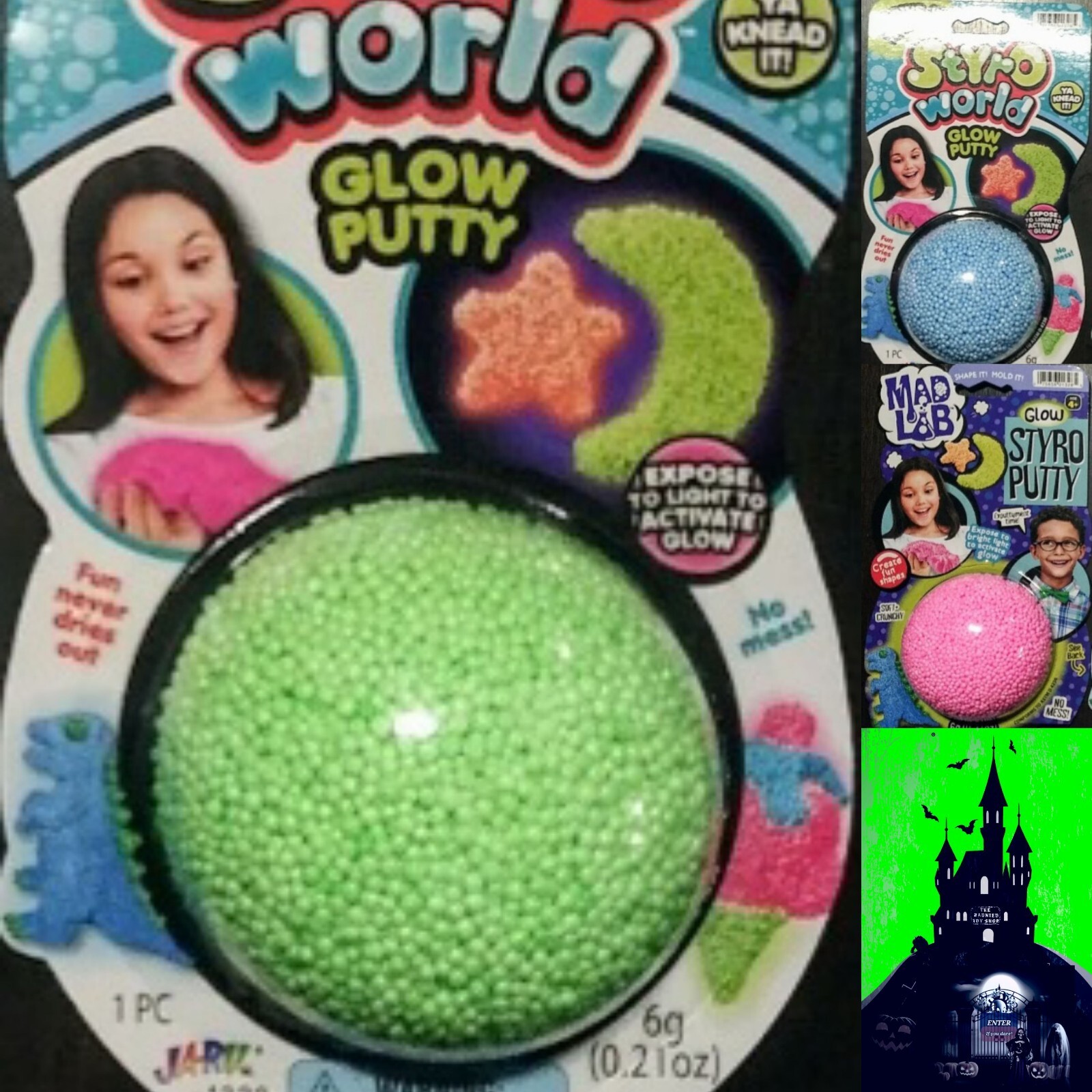 3 Styro World Glow Putty In 3 Colors | eBay
