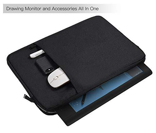 Portable Drawing Tablet Sleeve Carrying Case For Huion Kamvas 13 ...