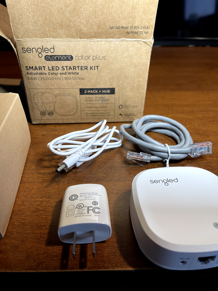 Sengled Smart Light Bulb Starter Kit Smart Bulbs that Work with Alexa ...