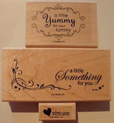Stampin Up Stamp Set Yummy | eBay