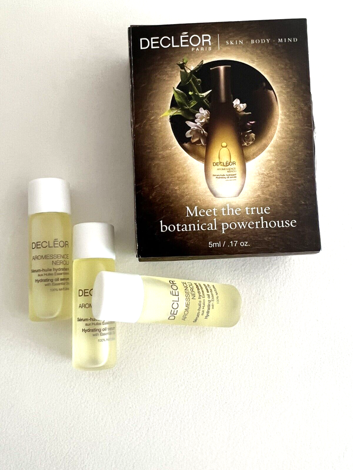 Decleor Skin Aromessence Neroli Hydrating Oil Serum 0.17 fl oz Lot of 3 ...