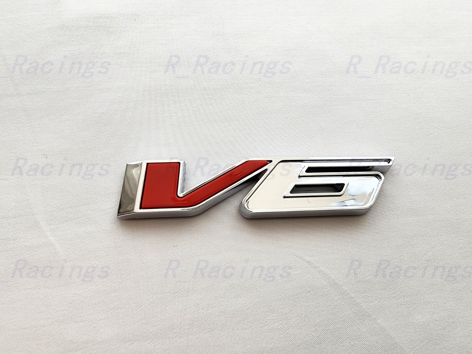 1PC Chrome Rear Tailgate V6 Emblems Badge Fit For 2017+ Canyon Colorado ...