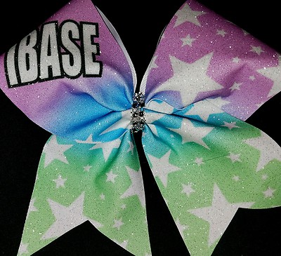 Cheer Bow - iBASE - Glitter - Hair Bows | eBay
