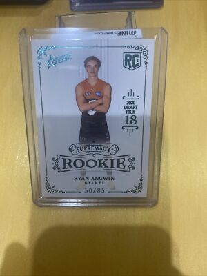 2021 AFL Select Supremacy Rookie - Ryan Angwin 50/85 | eBay Australia