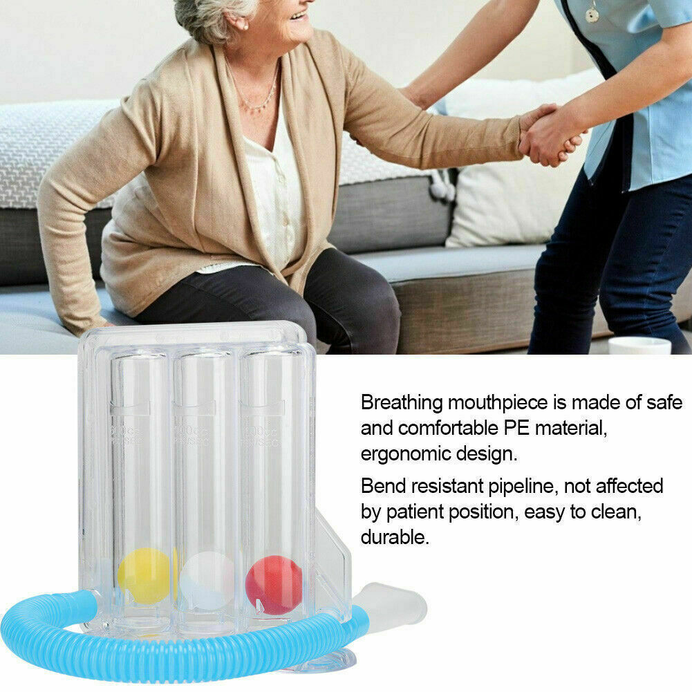 Lung Health Breathing Exercise Device Exerciser air physio breather ...