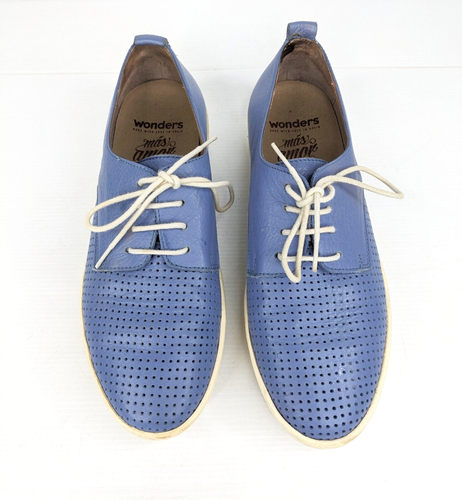Wonders Flex Spain Trainer Sneaker shoes lace up purple blue size 37 AU ...