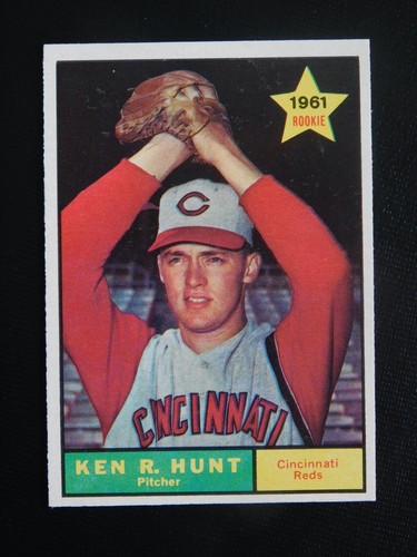 1961 Topps Baseball Card #556 Ken Hunt (NM) | eBay