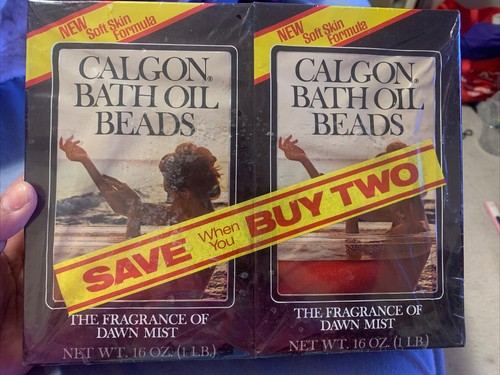 Calgon Bath Oil Beads Fresh Blossoms Take Me Away! 16 Oz. Vintage 2 ...