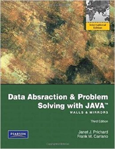Data Abstraction and Problem Solving with Java 3e Global Edition ...