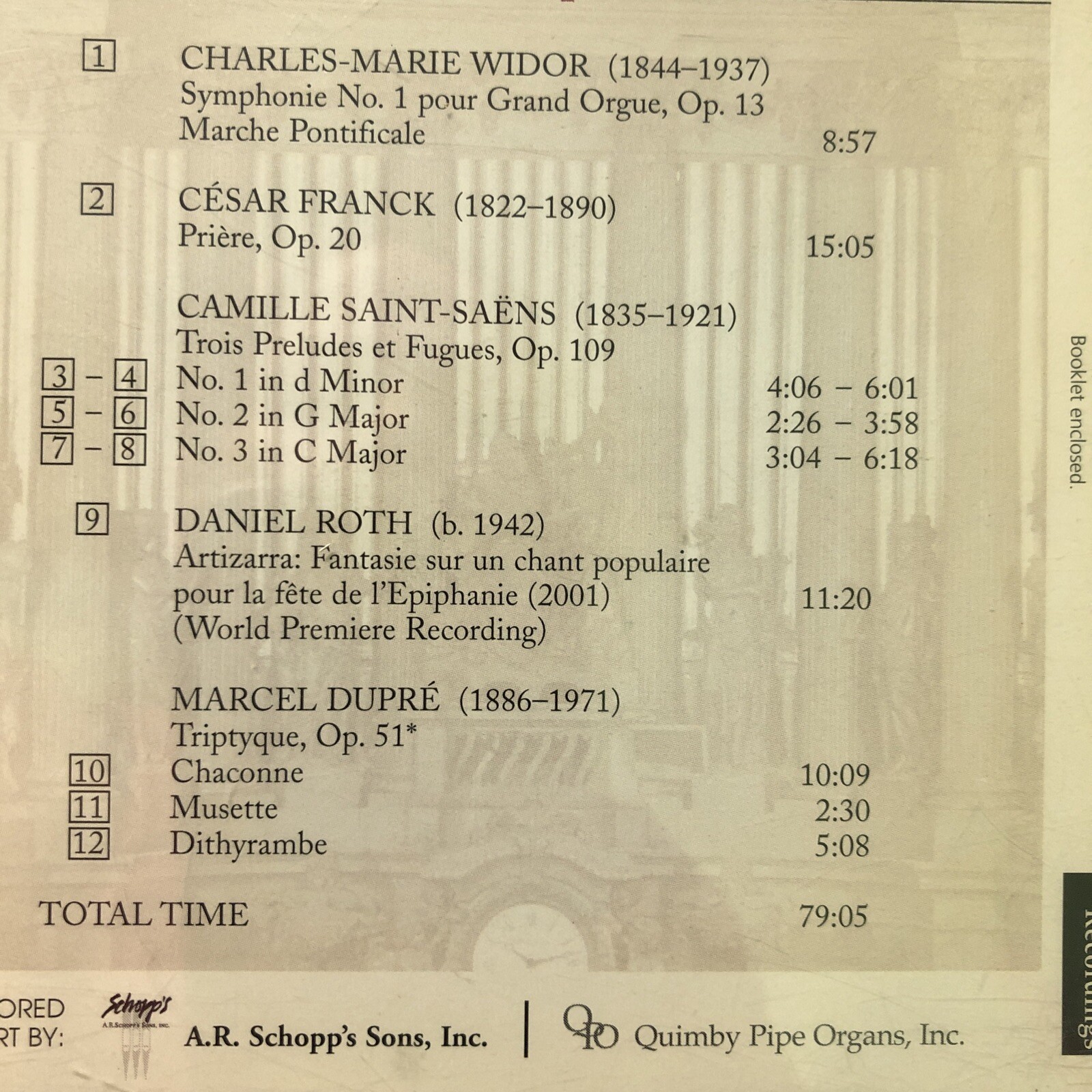 Stephen Tharp at St. Sulpice (CD, 2002, JAV Recordings) for sale online ...