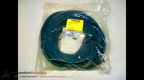 TURCK RJ45 RJ45MIP67 442-50M/C1195 50 METER CORDSET NETWORK HYBRID, NEW ...