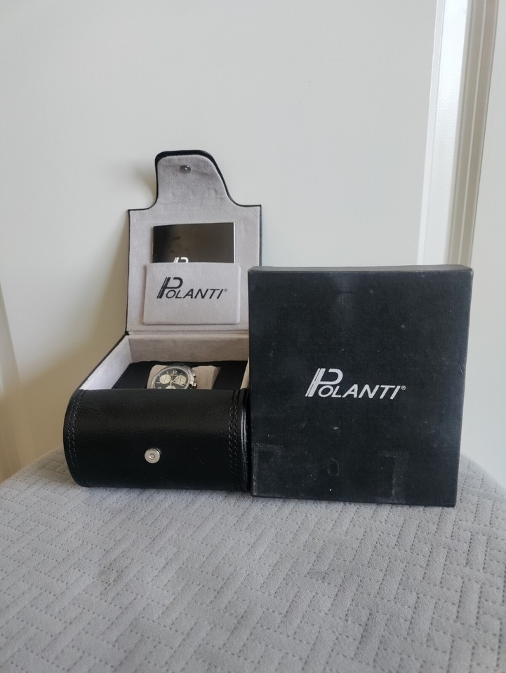 Polanti Mens Chronograph L02K Professional Watch. Water resistant. NWT ...