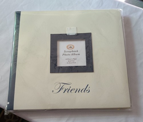 NEW NANTUCKET HOME "FRIENDS" 13" X 12.5" SCRAPBOOK PHOTO ALBUM ♡10 DROP ...