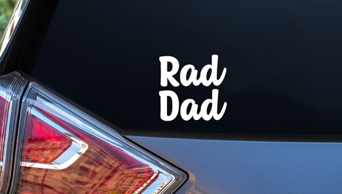 Rad Dad Father Vinyl Sticker Decal | eBay