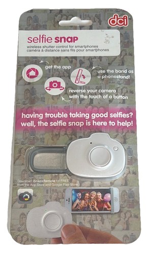 Selfie Snap DCI Wireless Shutter Control for Smartphones Unopened ...