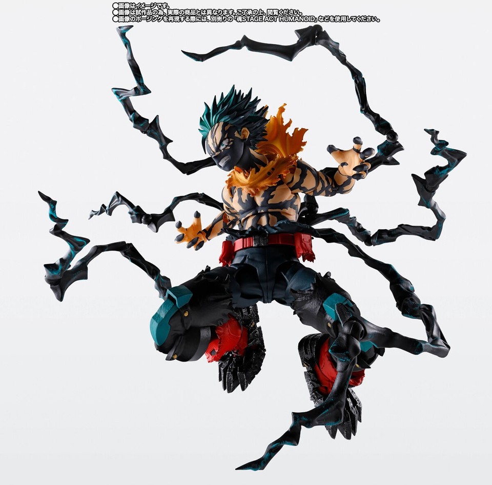 Japan Authentic My Hero Academia S.H.Figuarts Overlay Deku Figure | eBay