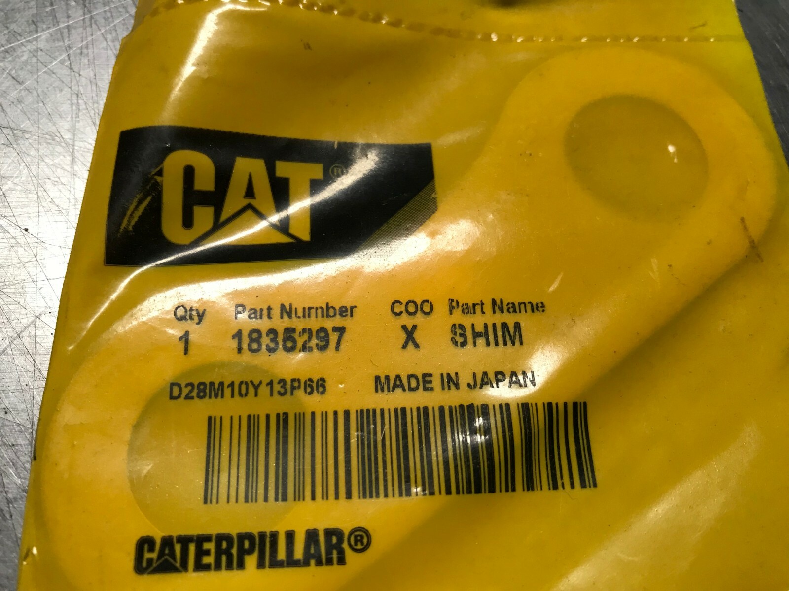 1835297 GENUINE CAT SHIM CATERPILLAR 183-5297 | eBay