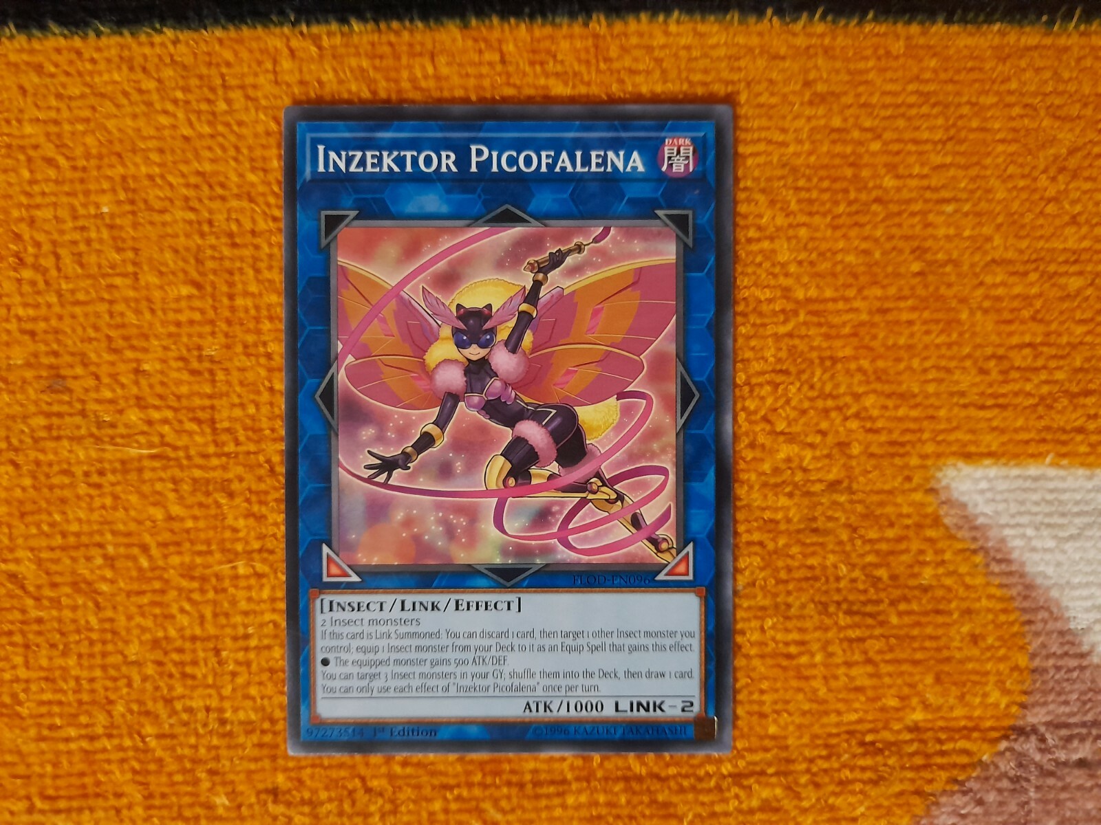 Yu-Gi-Oh! Inzektor Picofalena Common Card FLOD-EN096 | eBay