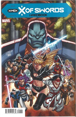 X-MEN X OF SWORDS HANDBOOK (NM) MARVEL COMICS, $3.95 FLAT RATE SHIPPING ...
