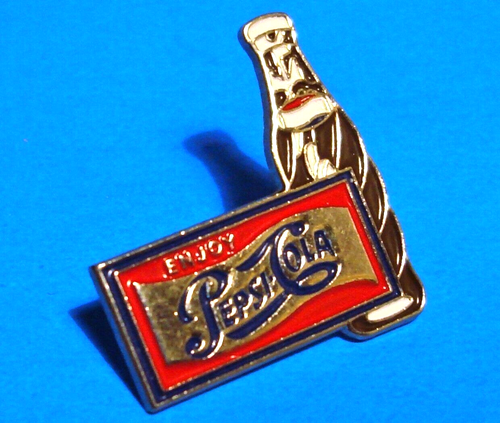 PEPSI COLA BOTTLE - ENJOY PEPSI COLA - VINTAGE PEPSI CO ADVERTISING ...