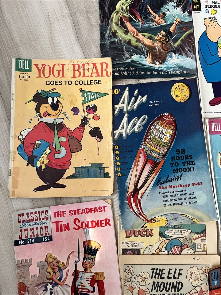 Vintage Lot (17) Comic Books Collectable Rare 50s 60s | eBay