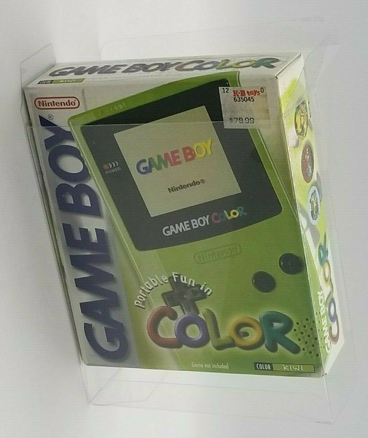 Nintendo Game Boy Color Launch Edition Kiwi Handheld System for sale ...